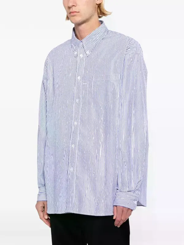 WILLY CHAVARRIA Striped Button-down Shirt
