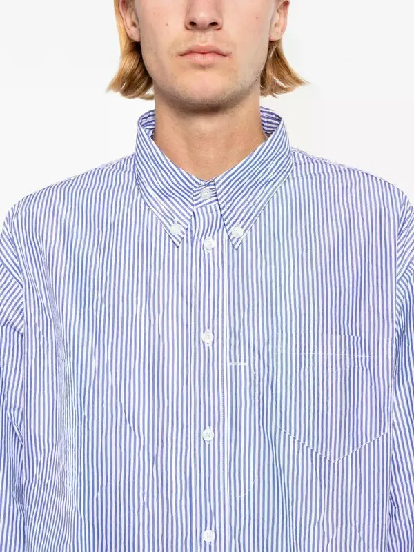 WILLY CHAVARRIA Striped Button-down Shirt