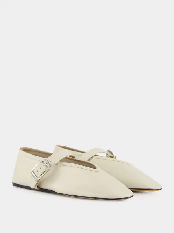 Le Monde Beryl Stella Slipper In Leather
