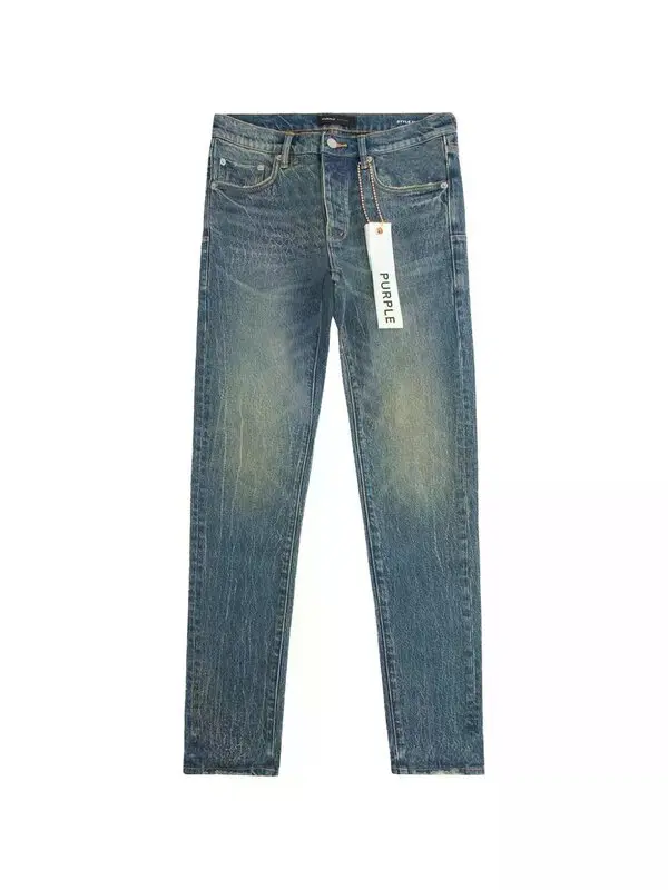 PURPLE BRAND Buttoned Jeans - Blue