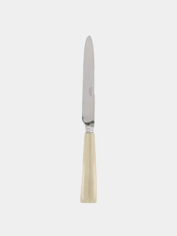 Sabre Paris Natura Faux Horn Dinner Knife - Silver
