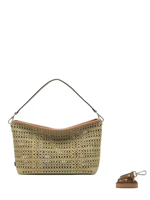 GIANNI CHIARINI Canvas Shoulder Bag