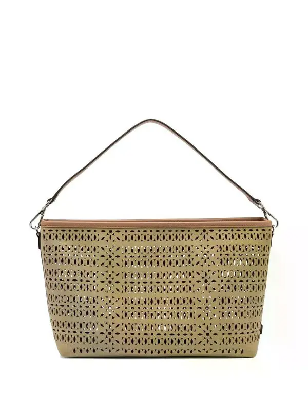 GIANNI CHIARINI Canvas Shoulder Bag