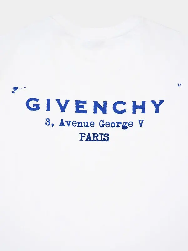 Givenchy Logo Cotton T-shirt - White