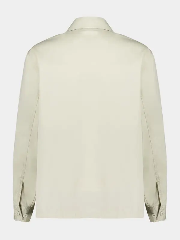 MAISON MARGIELA Sport Buttoned Cotton Jacket With Tonal Print
