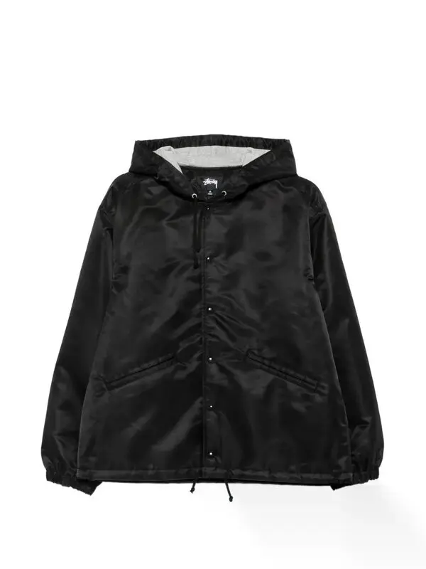 StÜssy Hooded Jacket - Black