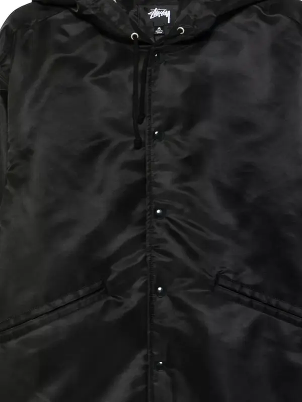 StÜssy Hooded Jacket - Black