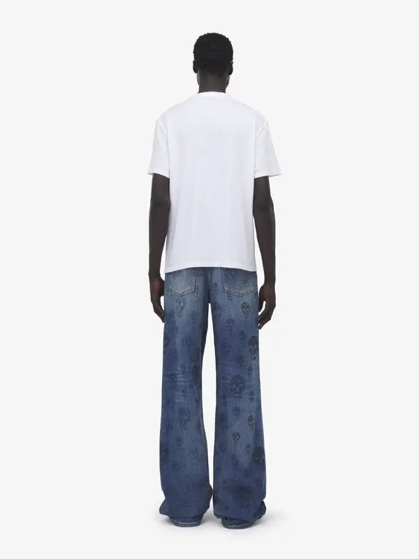 Alexander McQueen Crew Neck T-shirt - White