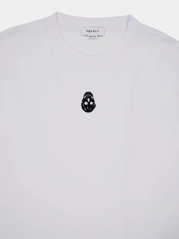 Alexander McQueen Crew Neck T-shirt - White