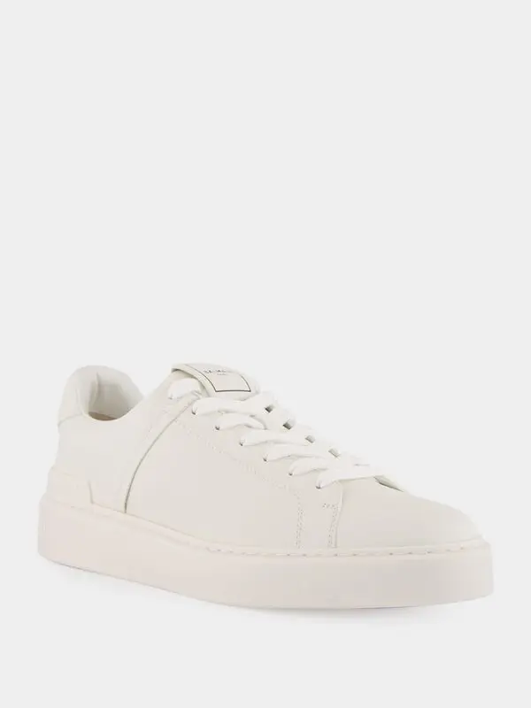 Balmain Calfskin B-court Sneakers