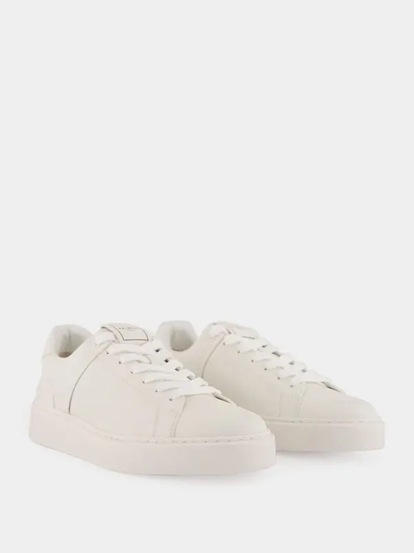Balmain Calfskin B-court Sneakers