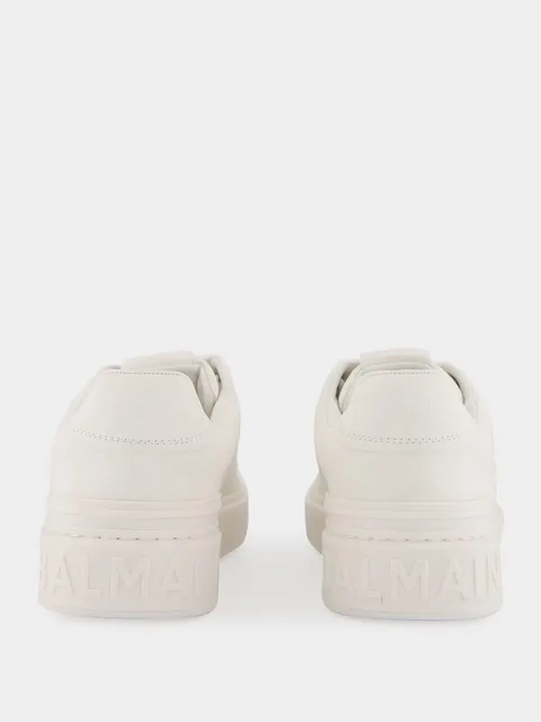 Balmain Calfskin B-court Sneakers