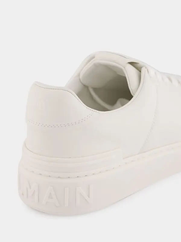 Balmain Calfskin B-court Sneakers