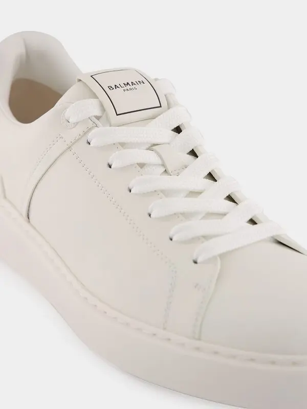 Balmain Calfskin B-court Sneakers