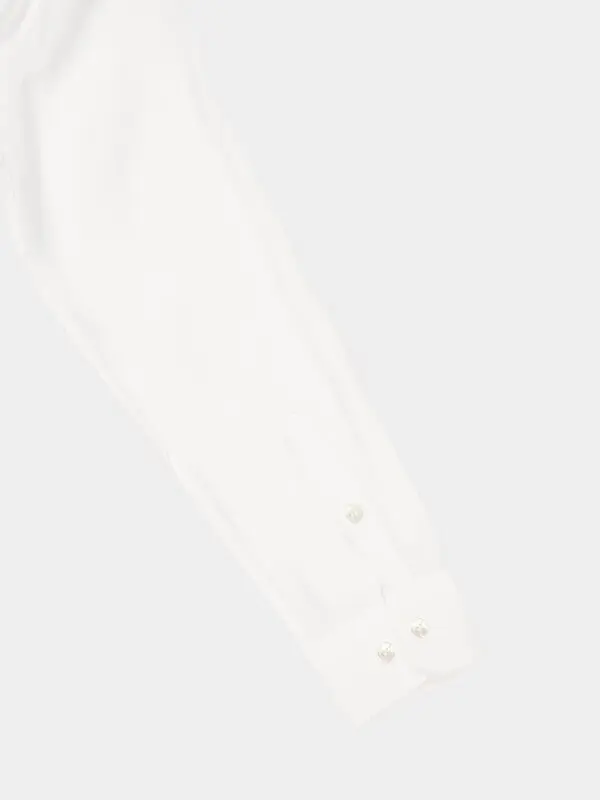 PAULA Alyssum Silk Shirt - White