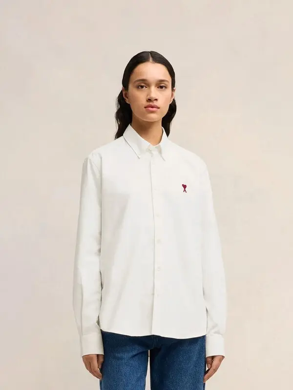 AMI Paris De Coeur Button-down Shirt