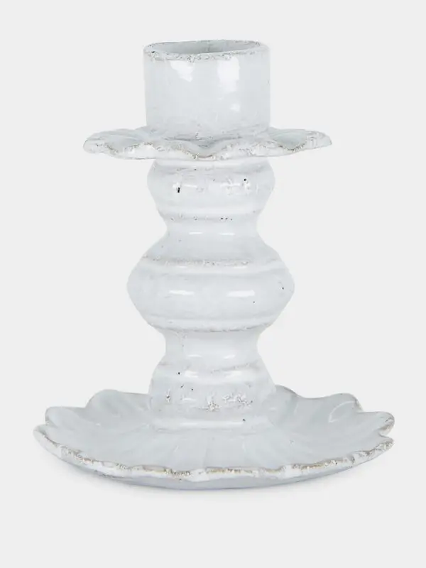 ASTIER DE VILLATTE Fifi Candlestick - White