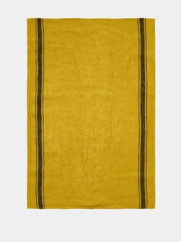 Haomy Olbia Linen Kitchen Towel - Yellow
