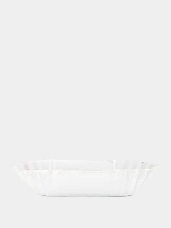 ASTIER DE VILLATTE Fifine Long Deep Platter - White