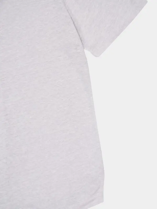 Majestic Filatures Cream Short-sleeve Linen Button-up Shirt