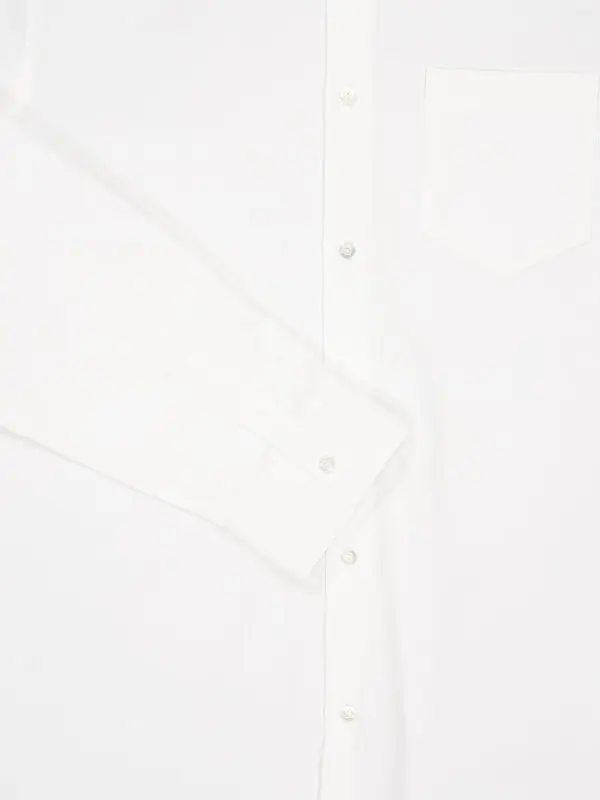 Gucci Oxford Shirt With Web Collar