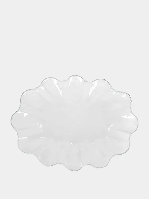 ASTIER DE VILLATTE Marguerite Platter Large - White