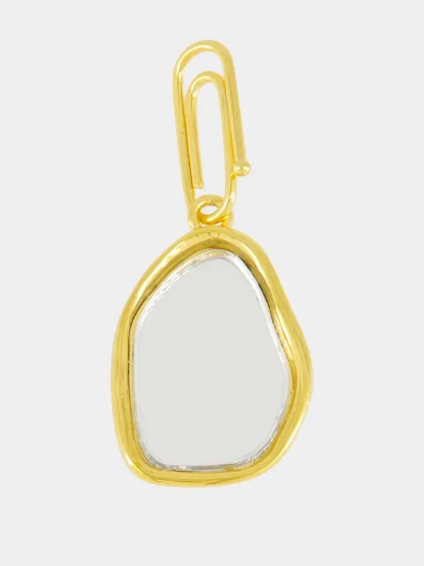 AURÉLIE BIDERMANN Ciottolo Charm - White