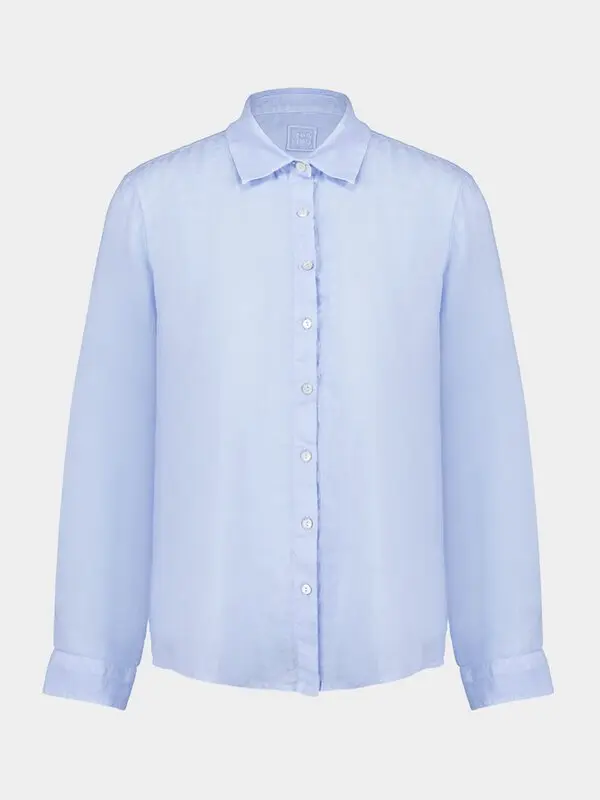 120% Lino Long Sleeve Linen Shirt