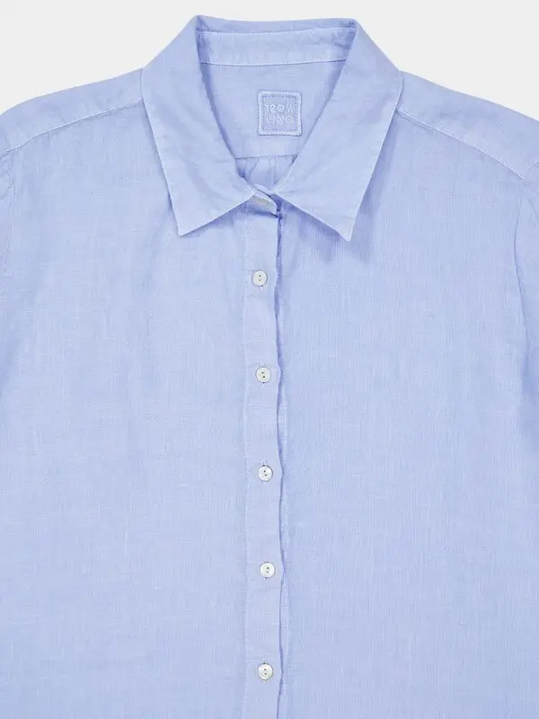 120% Lino Long Sleeve Linen Shirt