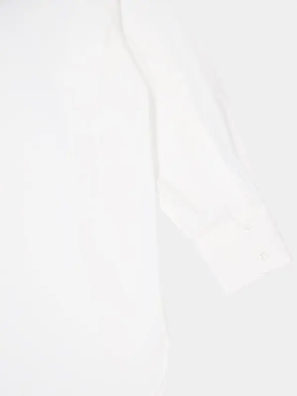 PAULA Marla Relaxed Fit Poplin Shirt With Detachable Flower