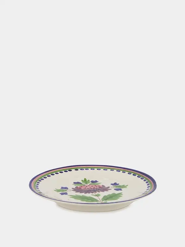 CASA LOPEZ Artichoke Ceramic Dessert Plate