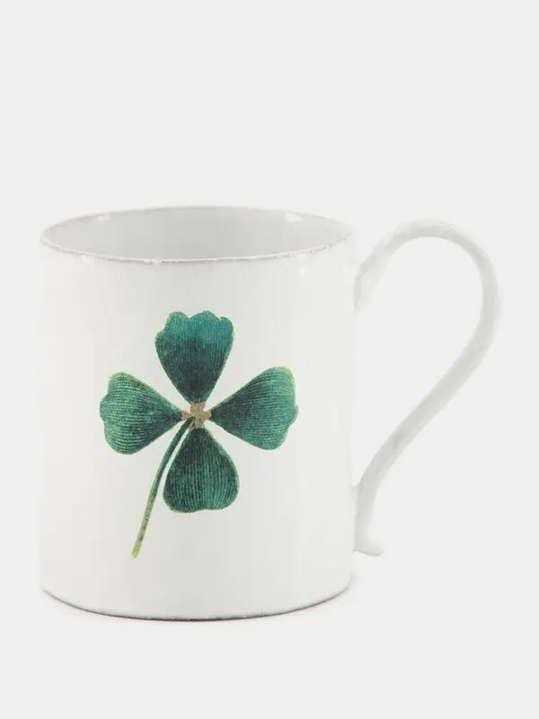 ASTIER DE VILLATTE Four Leaf Clover Mug