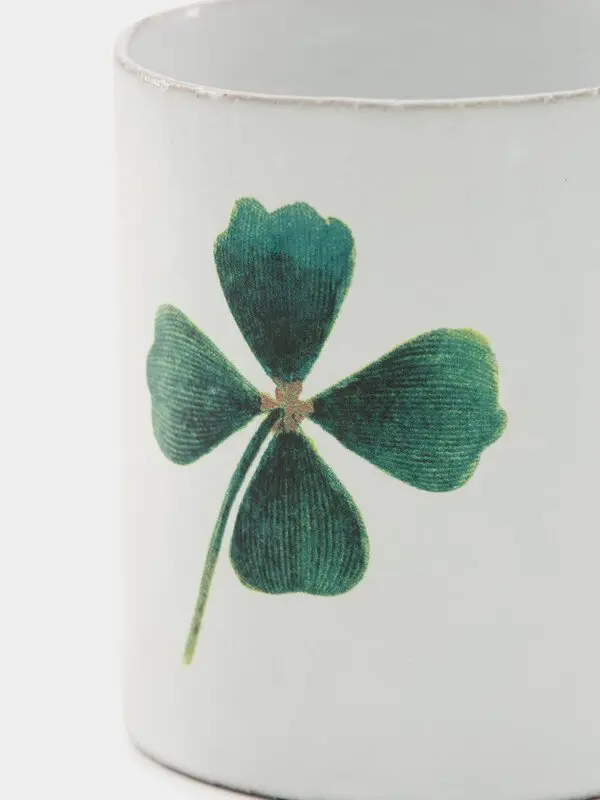 ASTIER DE VILLATTE Four Leaf Clover Mug