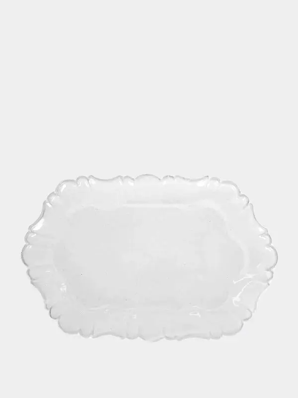 ASTIER DE VILLATTE Victor Platter Small - White