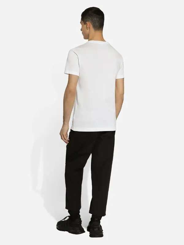 Dolce & Gabbana Cotton Logo T-shirt - White
