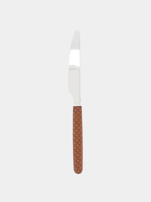 NEVA Intreccio Knife - Silver