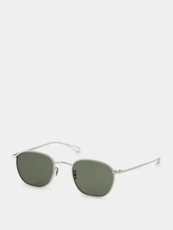 EYEVAN 7285 Round Frame Sunglasses - Silver