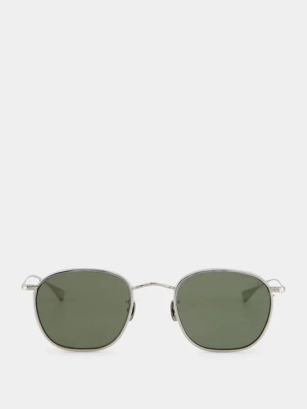 EYEVAN 7285 Round Frame Sunglasses - Silver
