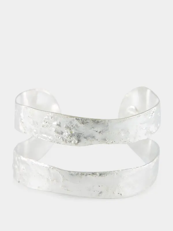 Sylvia Toledano Bianca Small Cuff Bracelet - Silver