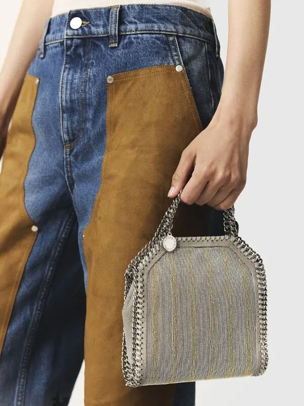 Stella McCartney Falabella Mini Tote - Silver