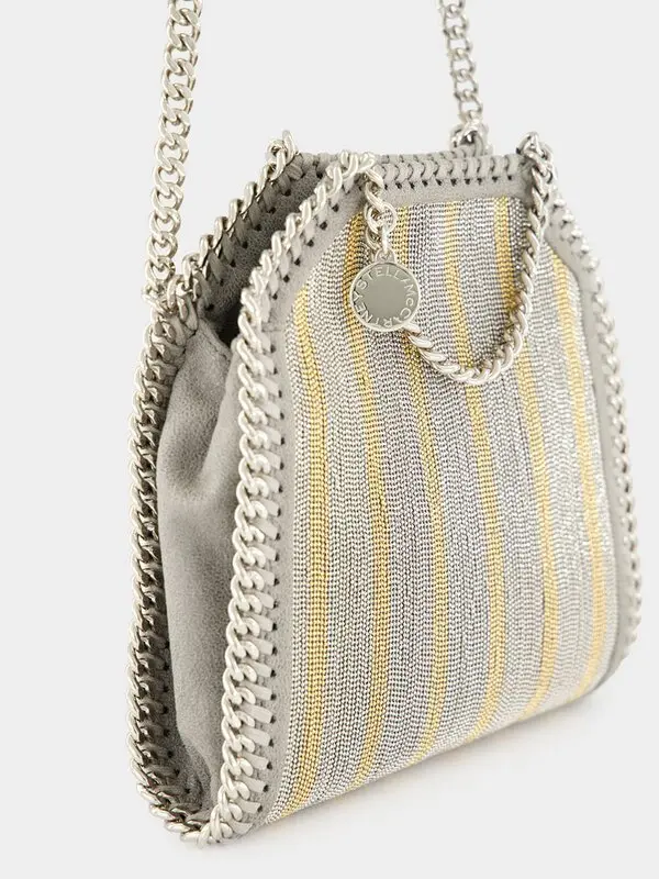 Stella McCartney Falabella Mini Tote - Silver