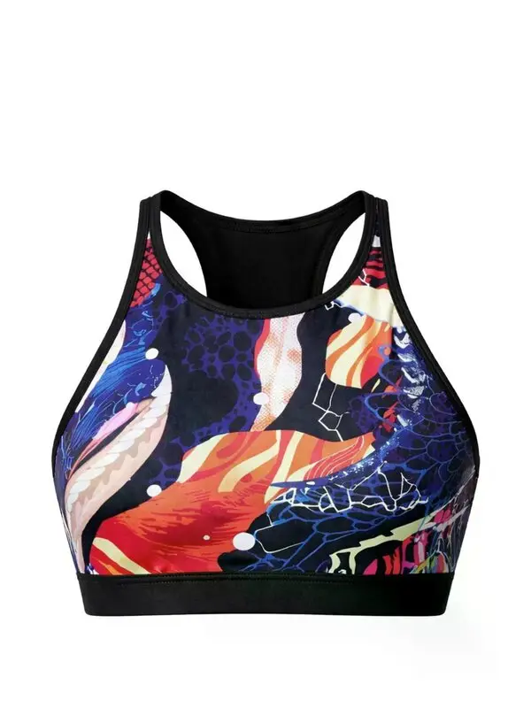 REEBOK Yoga Graffiti Sports Bra