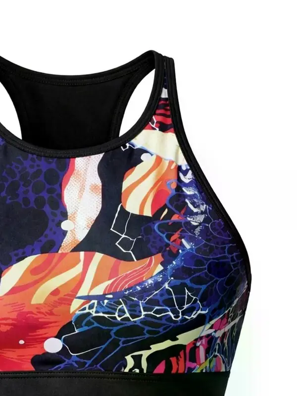 REEBOK Yoga Graffiti Sports Bra