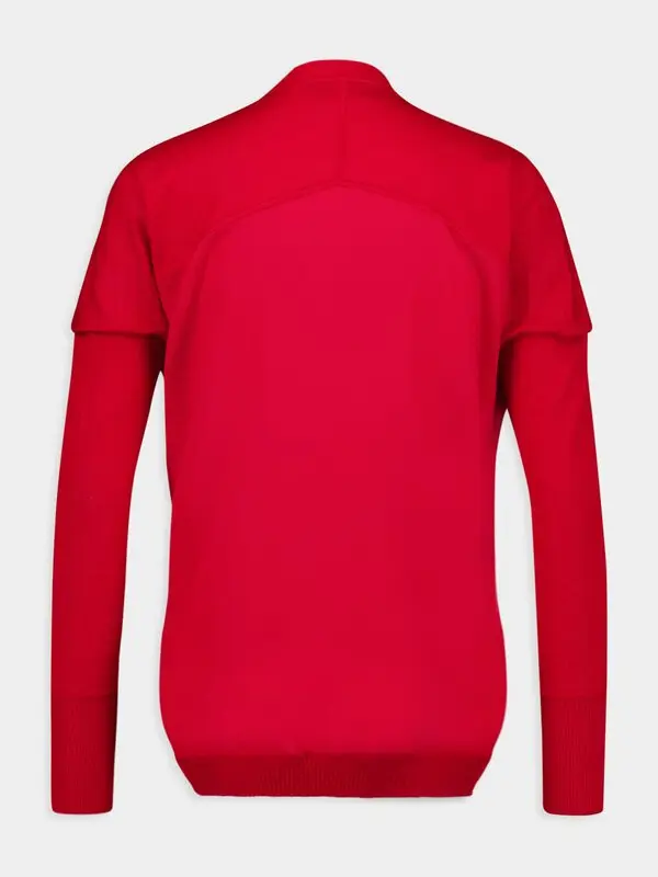 TOM FORD Cashmere Wrap Cardigan - Red