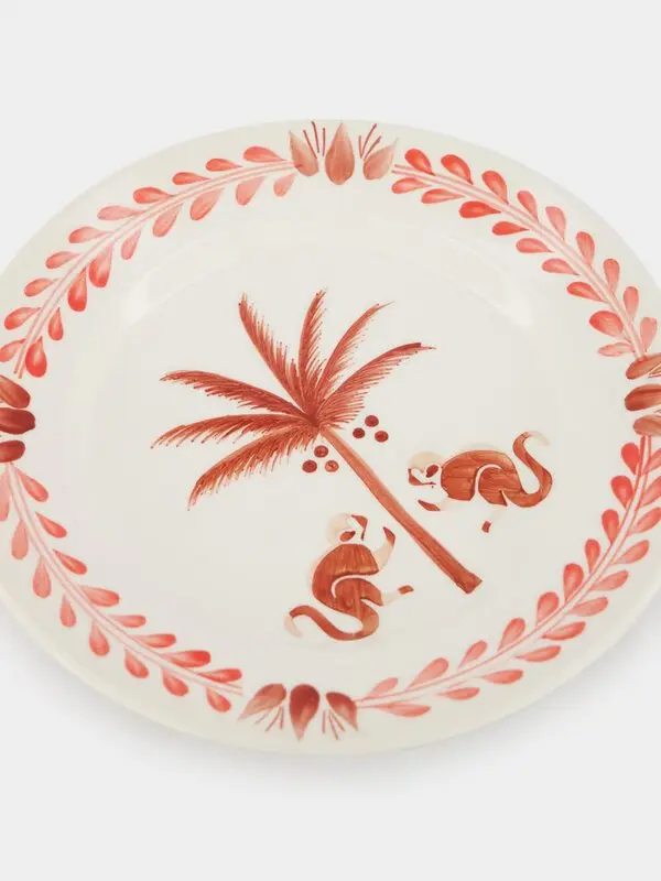 Johanna Ortiz Saimiri Dessert Plate - Red