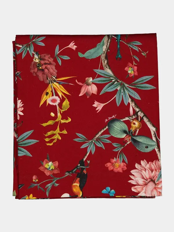 La DoubleJ Fantastic Creatures Print Tablecloth - Red