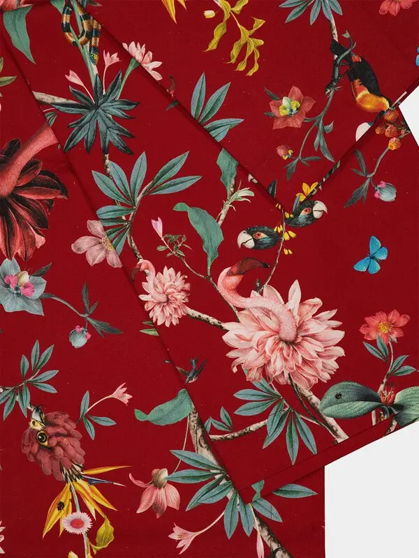La DoubleJ Fantastic Creatures Print Tablecloth - Red