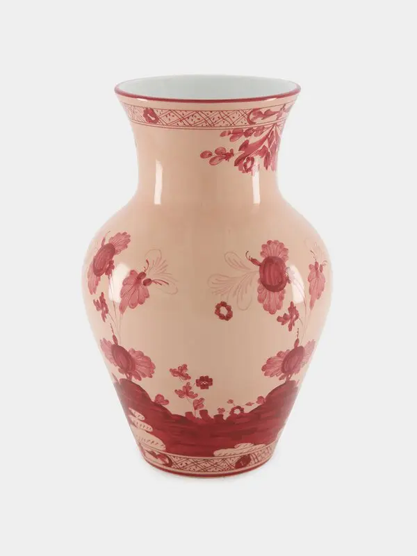 GINORI 1735 Oriente Italiano Vermiglio Ming Vase