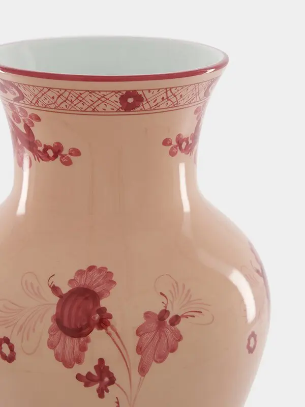 GINORI 1735 Oriente Italiano Vermiglio Ming Vase