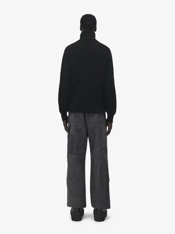 Alexander McQueen Tartan Zipped Knitted Cardigan - Red